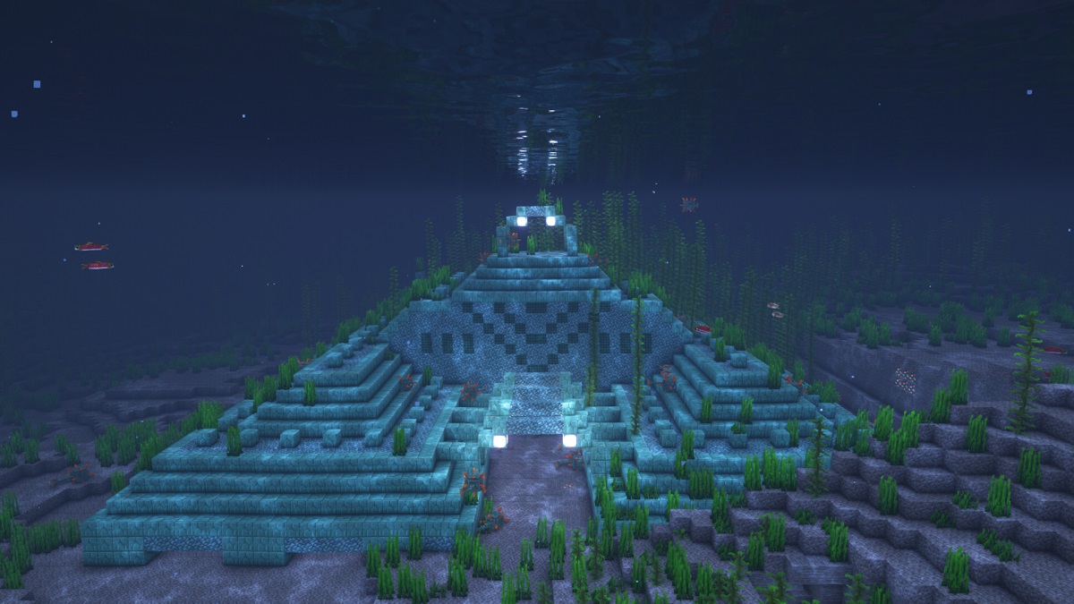 How To Find An Ocean Monument In Minecraft